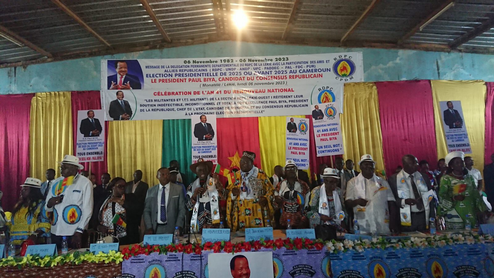 Cameroun- An 41 du renouveau: le RDPC et ses alliés célèbrent Paul BIYA ...
