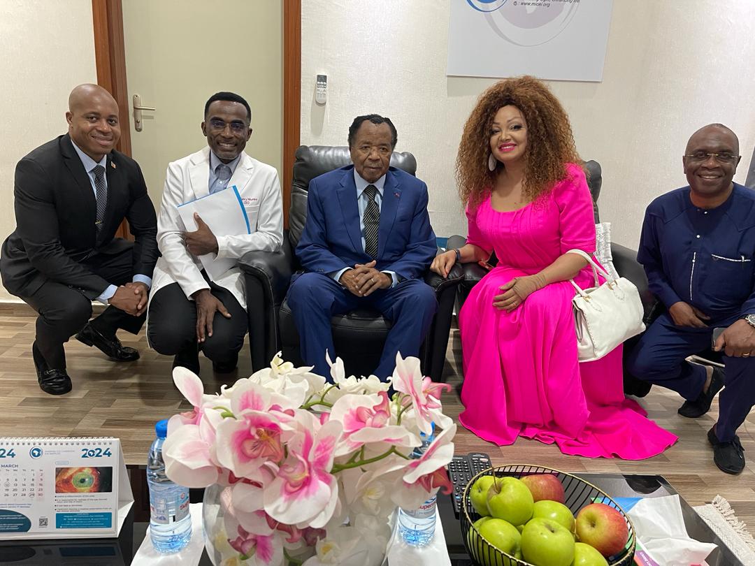Cameroun– Passage du Président de la République à l’hôpital ...
