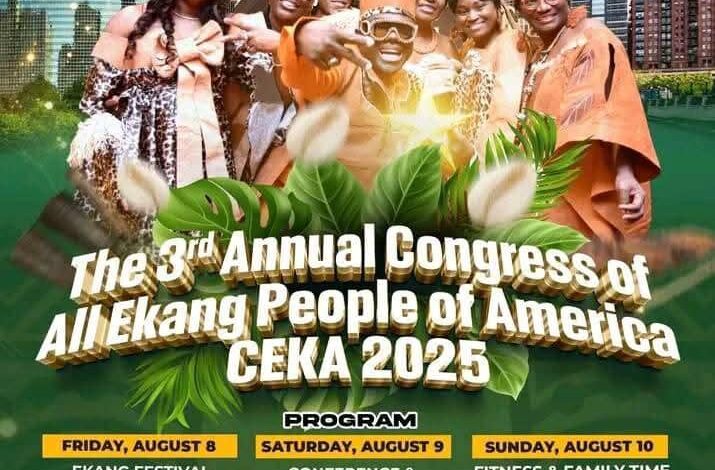 Congrès du peuple Ekang d'Amérique: la 3ème édition s'ouvre ce jour à ...