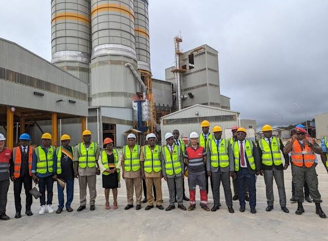 Inauguration de la cimenterie Central Africa Cement à Edéa : Un projet ...